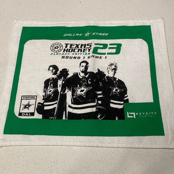 NHL | Other | Dallas Stars Nhl 223 Playoffs Round Game 1 Rally Towel ...